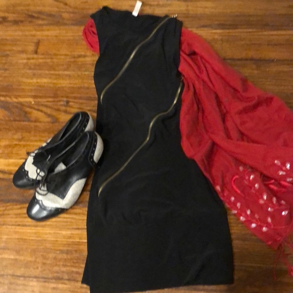 Backstage | Dresses | Backstage Zig Zag Zip Dresstunic | Poshmark